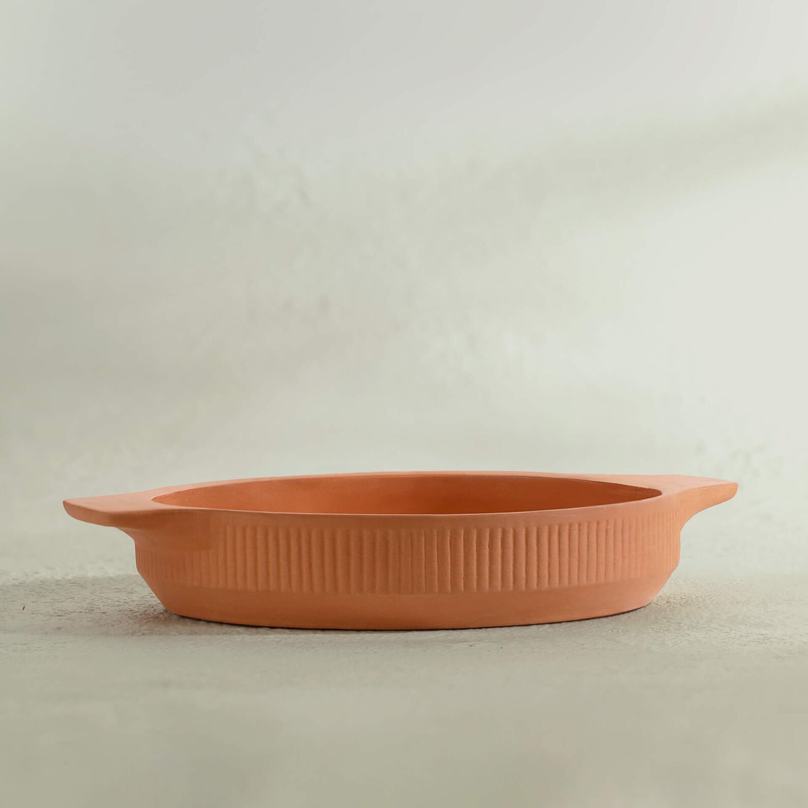 Handmade Clay Terracotta Baking Dish, Clay Pot for Cooking Biryani or ...