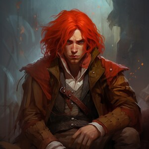 Male Human Rogue Portraits | 12-pack | Dungeons & Dragons - Etsy