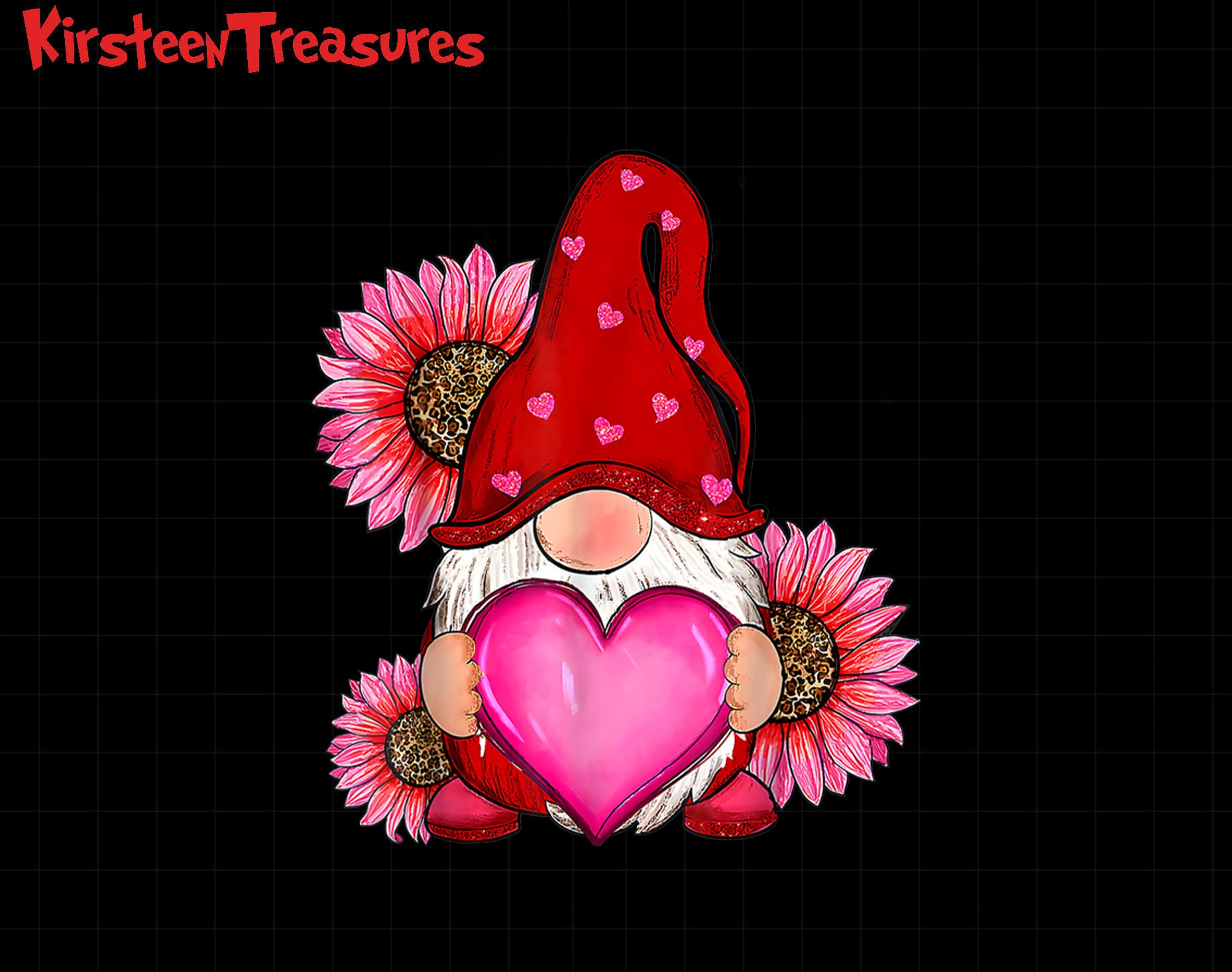 Valentine's Day Gnomies Png Sublimation Design, Gnomes Sublimation ...