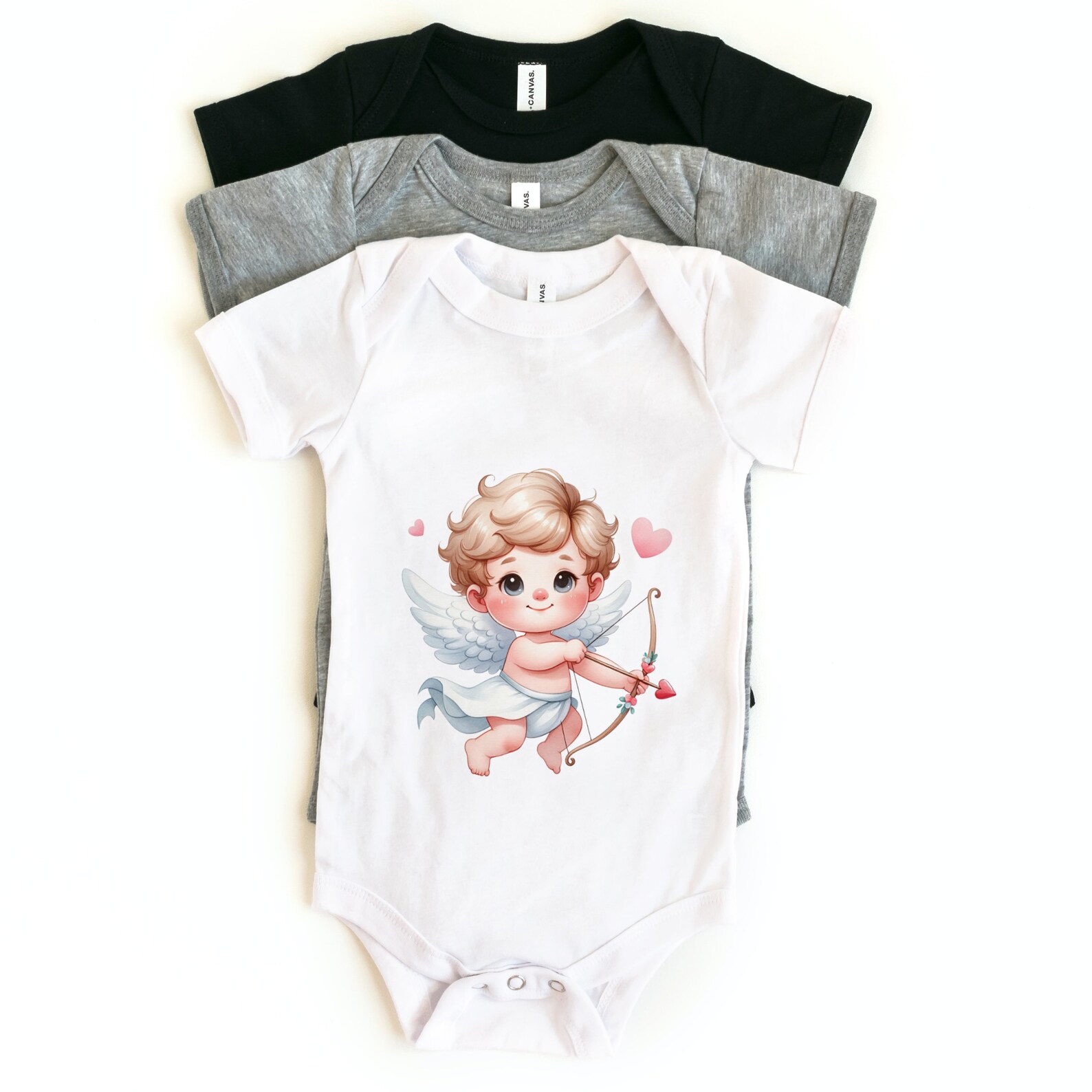 Water Color Valentine's Cute 20 PNG Cupid Clipart, Baby Angel Cupid ...