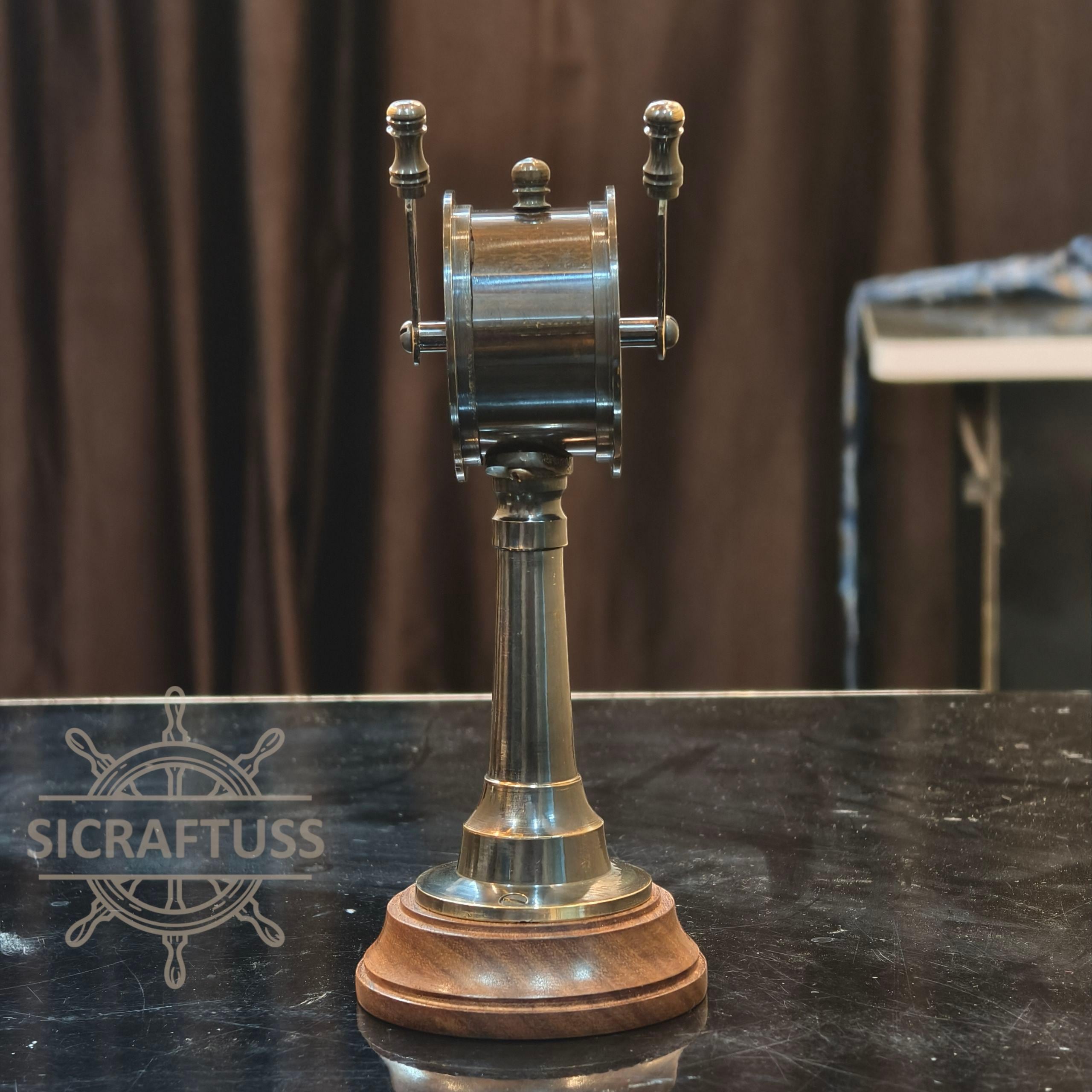 Brass Ship Telegraph, Vintage Nautical Decor, Steampunk Style - Etsy
