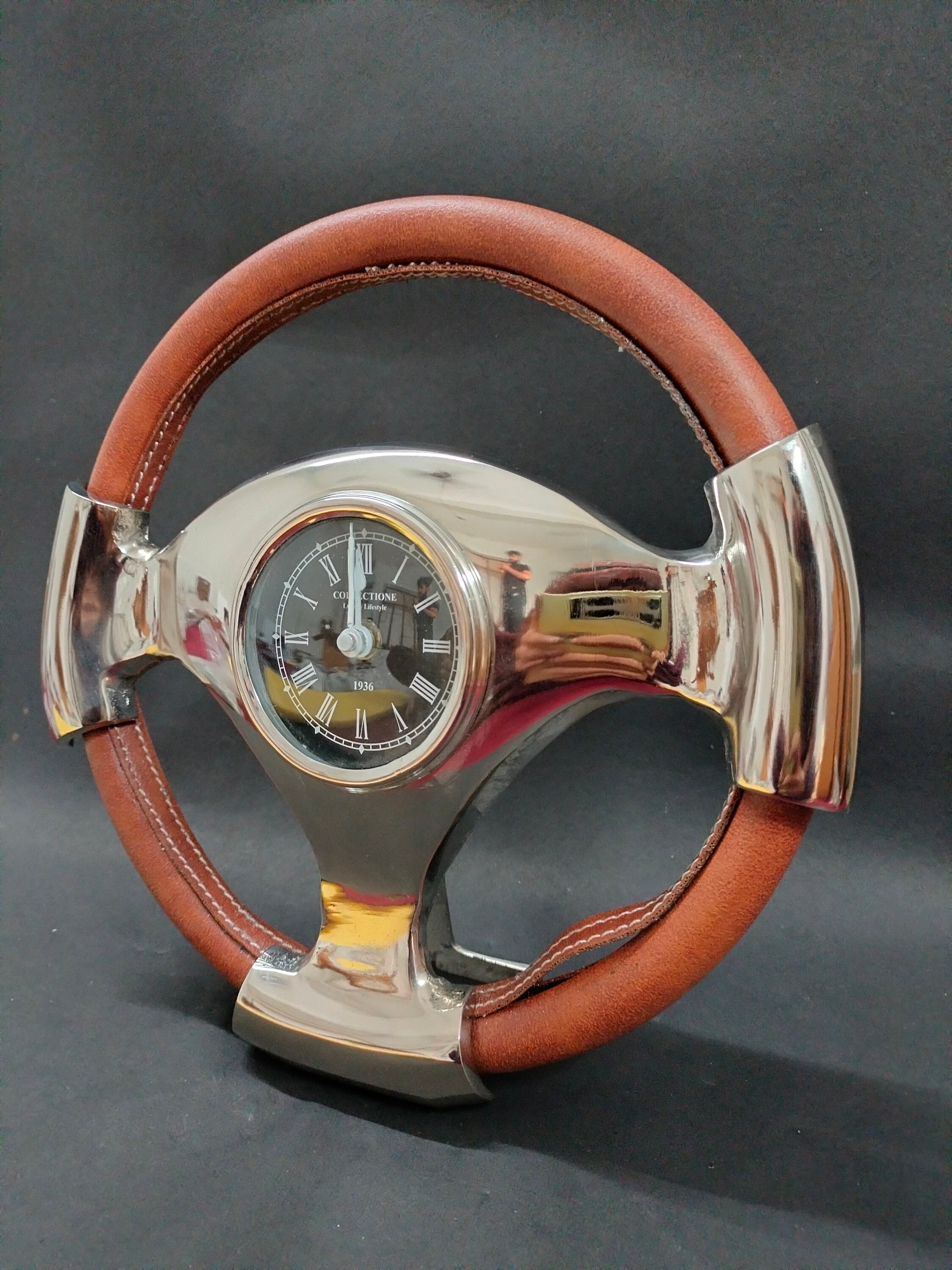 Personalization Clock Style Steering Wheel Desk Clock A Great Gift for ...