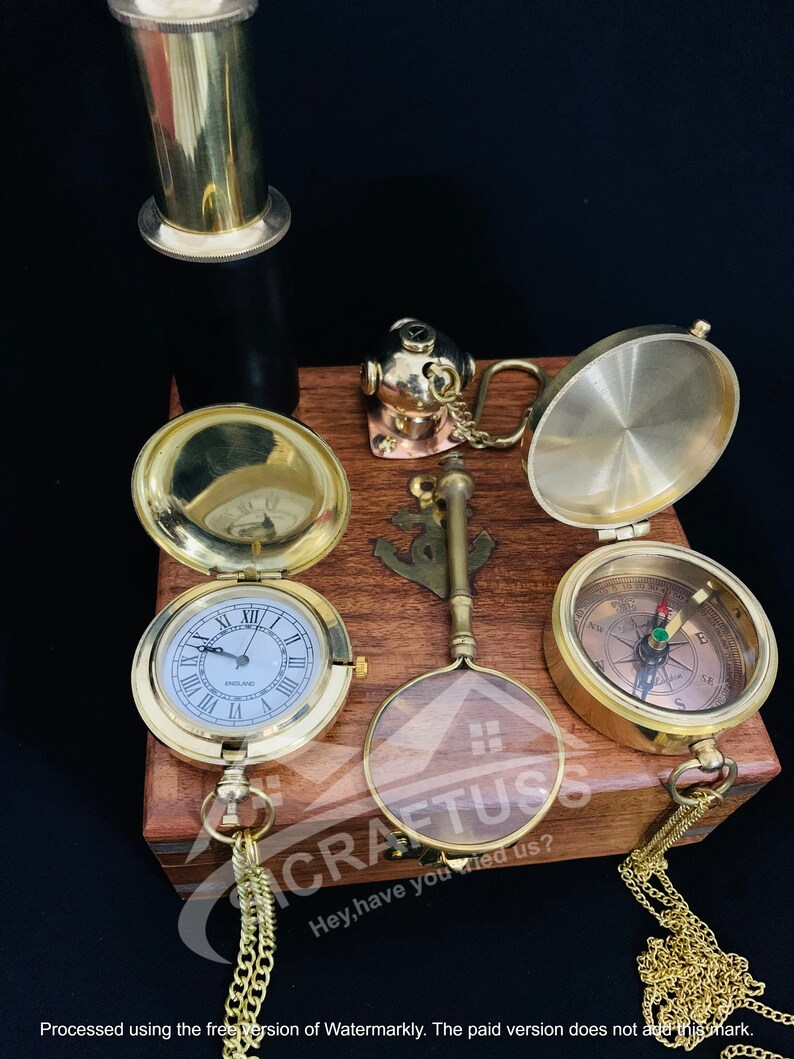 Personalized Beautiful Nautical Gift Box Gift Set of 5 Items Best for ...