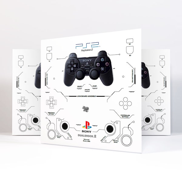 Playstation 2 Controller - Etsy