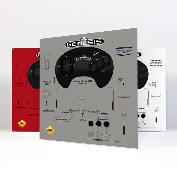 Sega Controller - Etsy