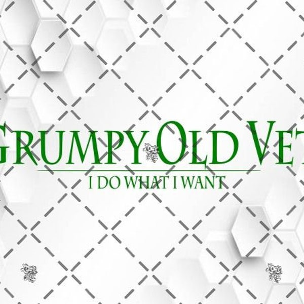 Grumpy Old Vet - Etsy