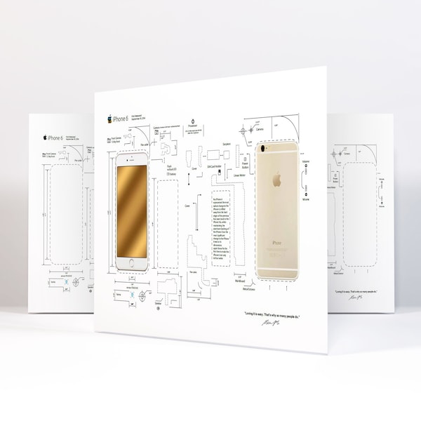 Iphone Teardown Template - Etsy