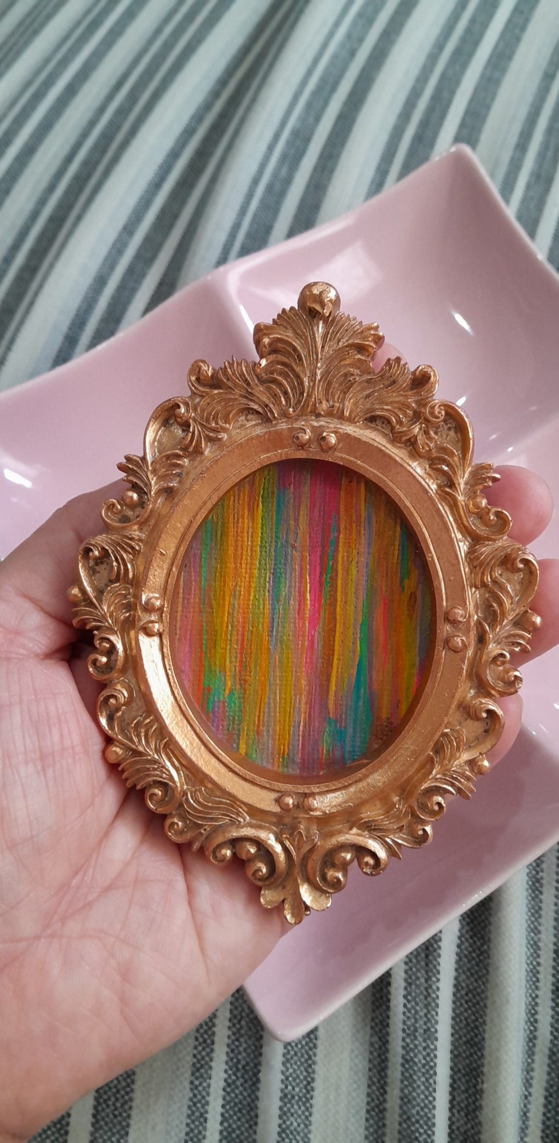 Original Handpainted Paintings With Vintage Design Frame , Sold per ...