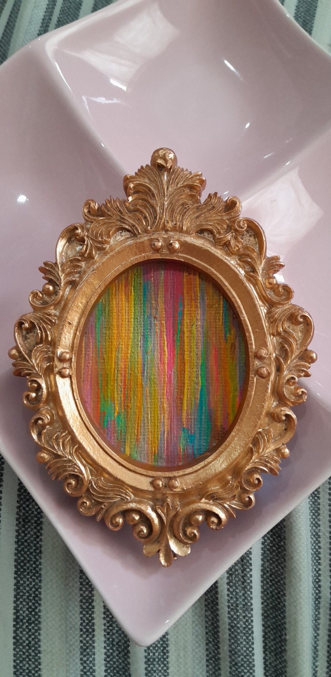 Original Handpainted Paintings With Vintage Design Frame , Sold per ...