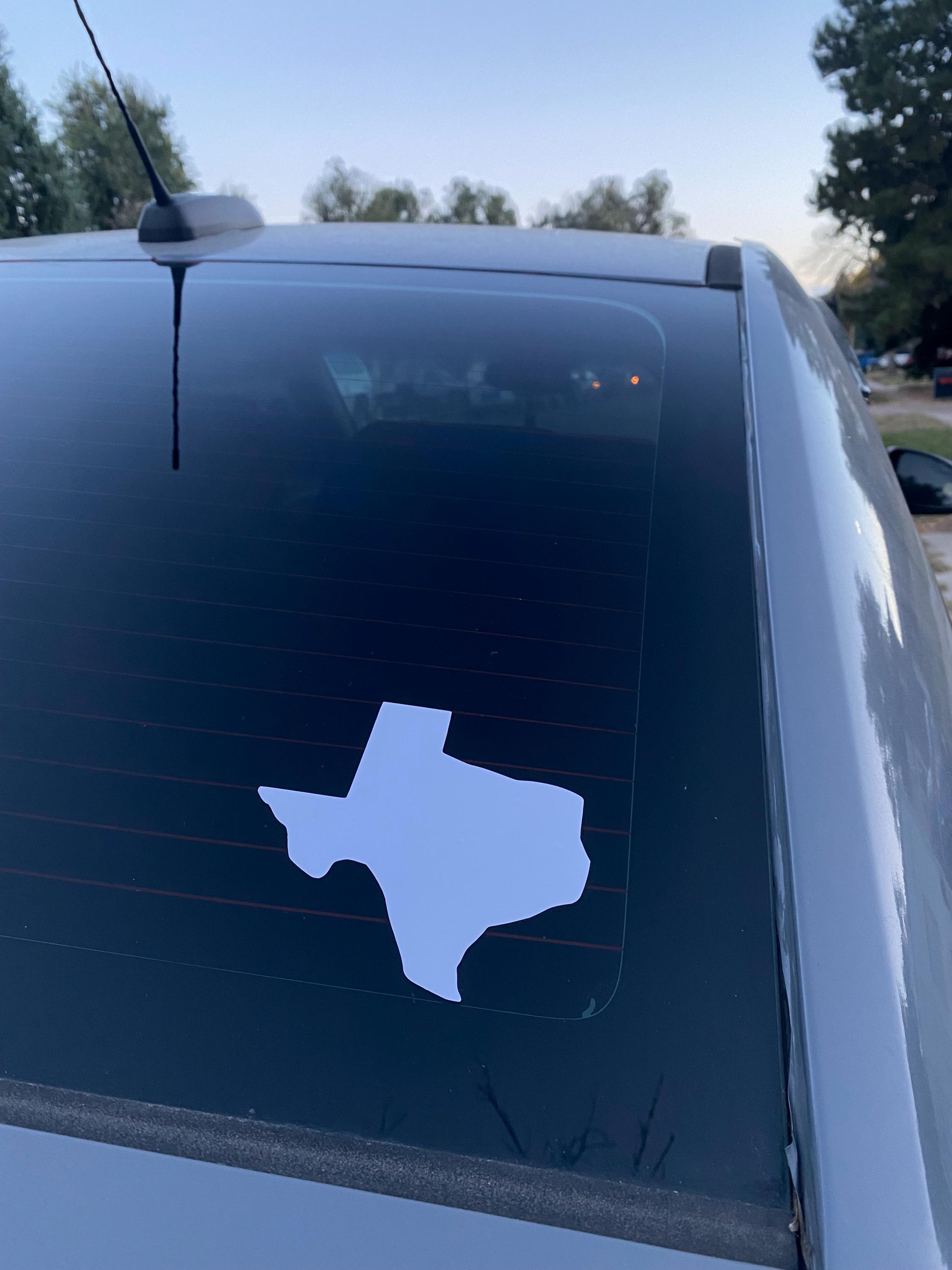 Texas State | Car Decal - Etsy