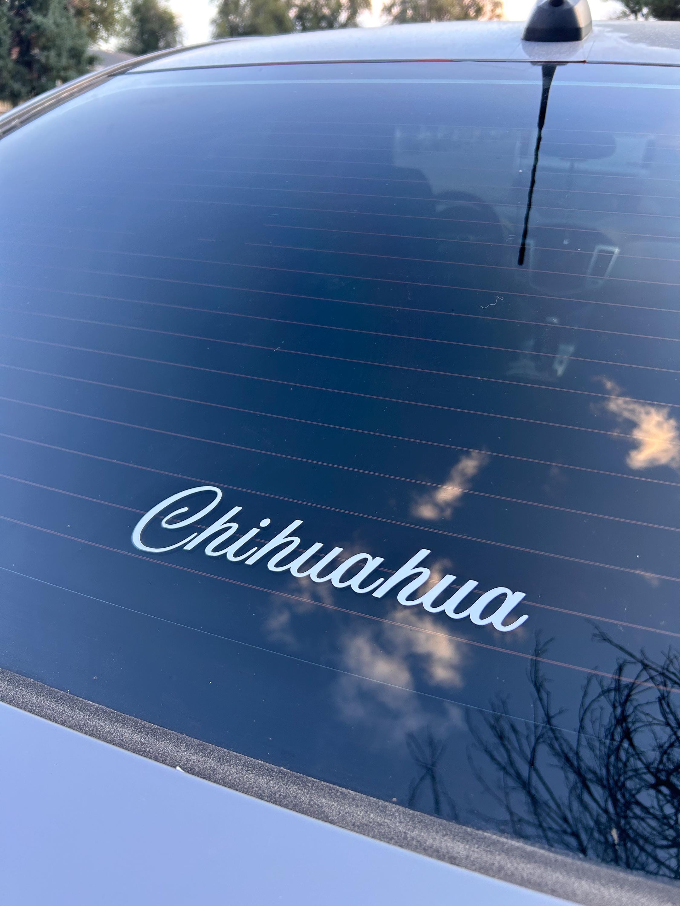 Chihuahua Mexico Car Decal - Etsy