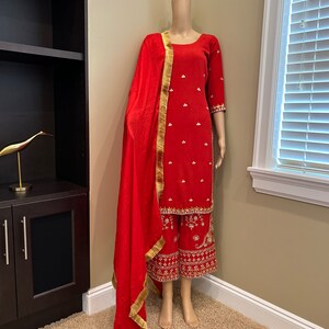 Hand Embroidered Suit - Etsy