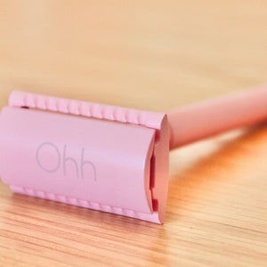 Womens Pastel Pink Safety Razor - Etsy
