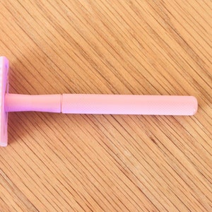Womens Pastel Pink Safety Razor - Etsy