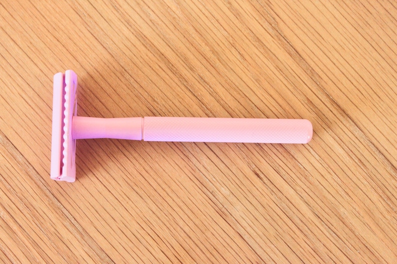 Womens Pastel Pink Safety Razor - Etsy