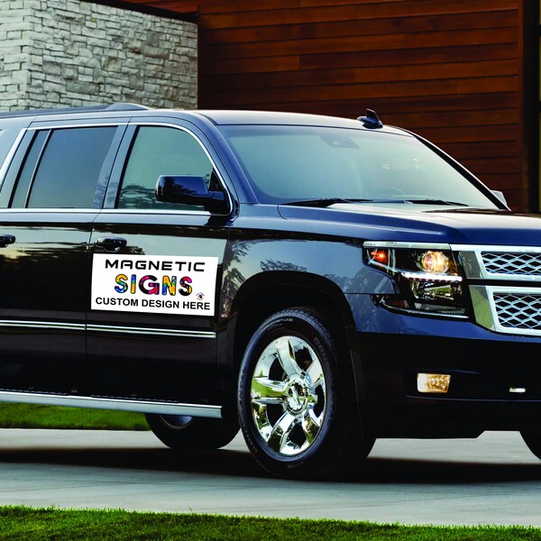 Magnetic Truck Door Signs - Etsy