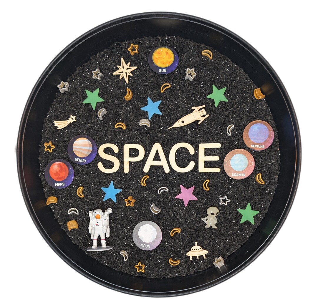 POUR AND PLAY- Space Sensory Mix - Etsy UK