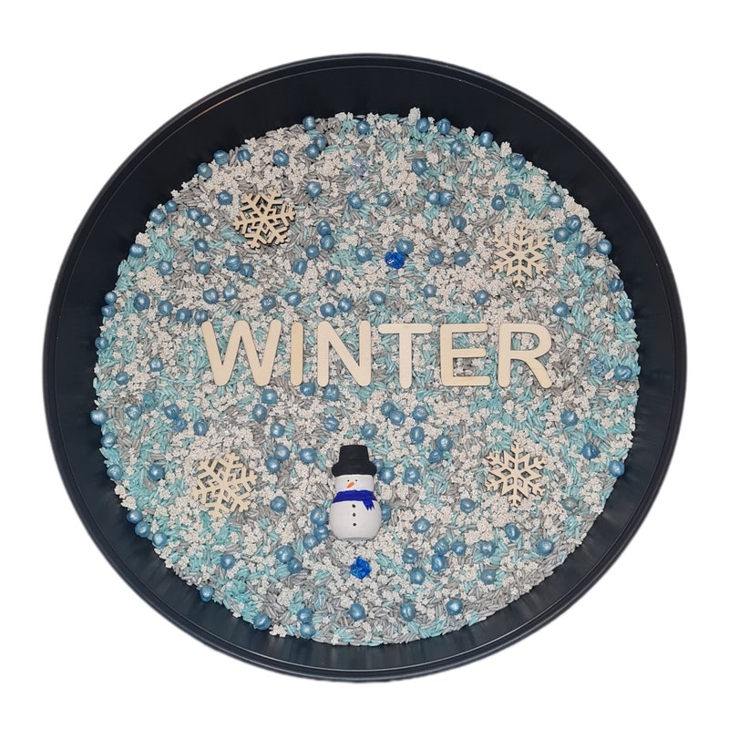 Winter Tuff Tray - Etsy UK