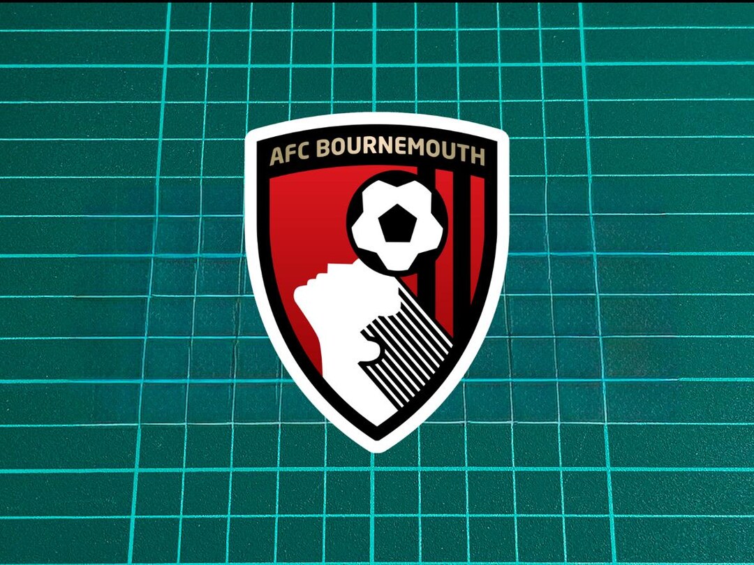 Bournemouth FC Fan Sticker | Vinyl Decal for Car, Helmet, Laptop ...