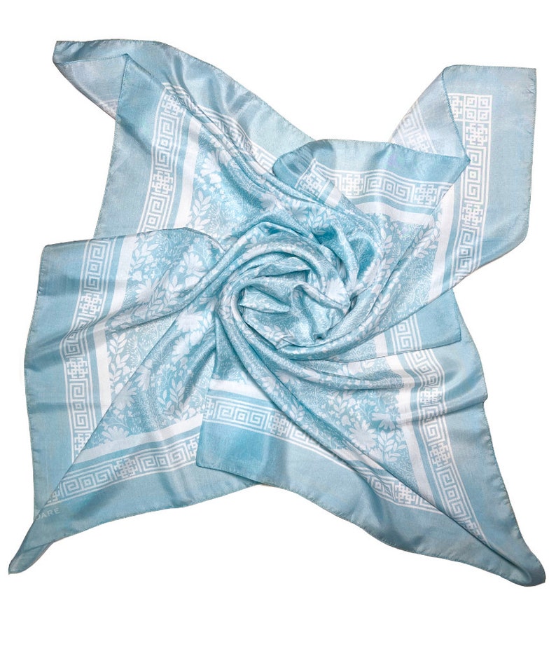 Silk Scarf for Women, Silk Hair Scarf, 39x39 Inch Large Size - Etsy