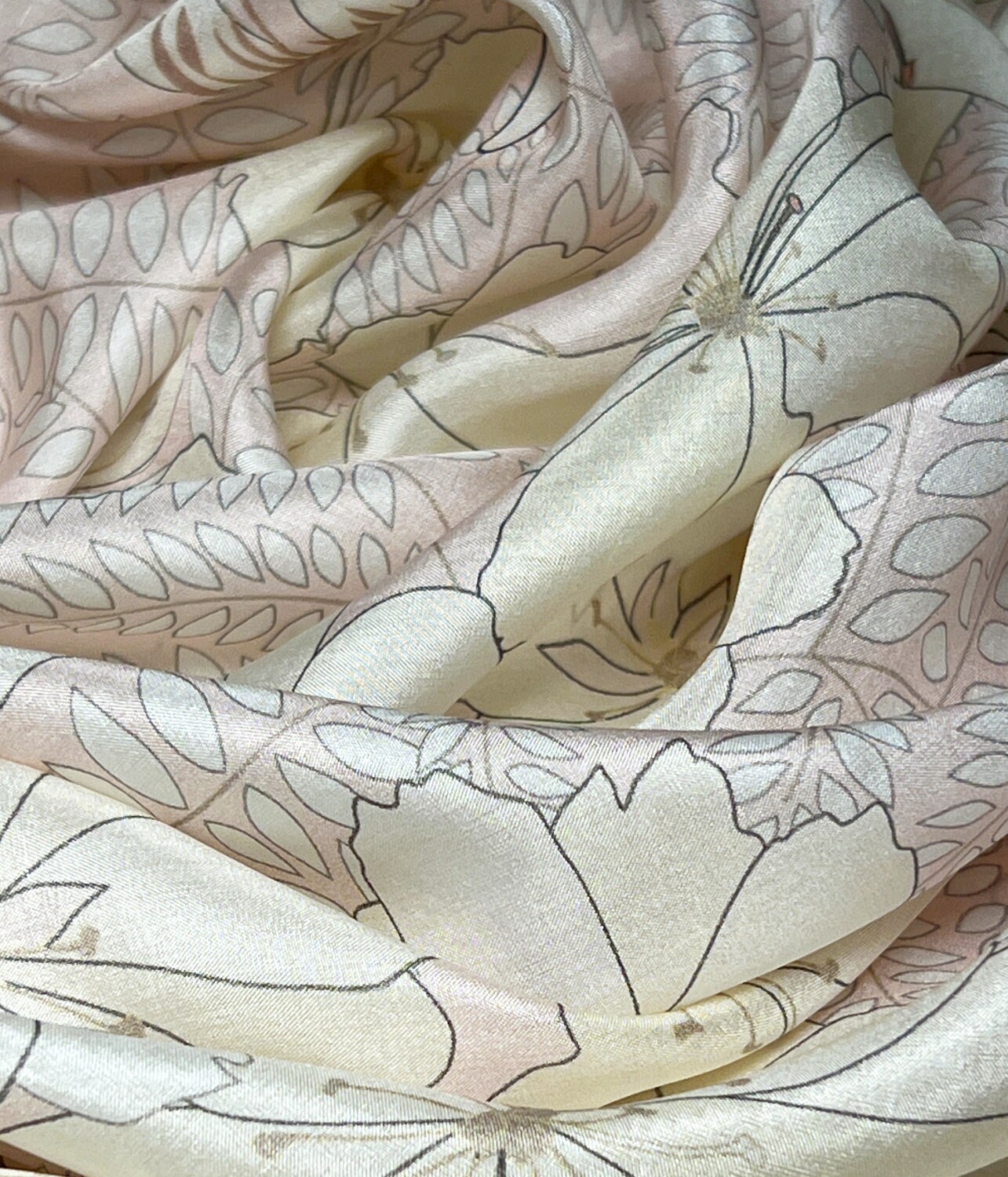 Silk Scarf for Women, Silk Hair Scarf, 39x39 Inch Large Size - Etsy