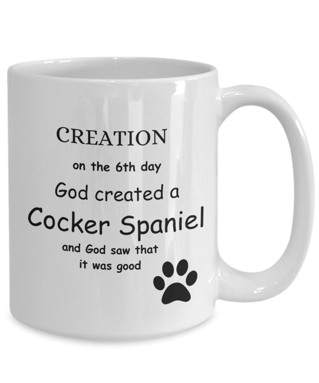 Cocker Spaniel Coffee Mug, Funny Cocker Spaniel Mug, Cocker Spaniel Mom ...