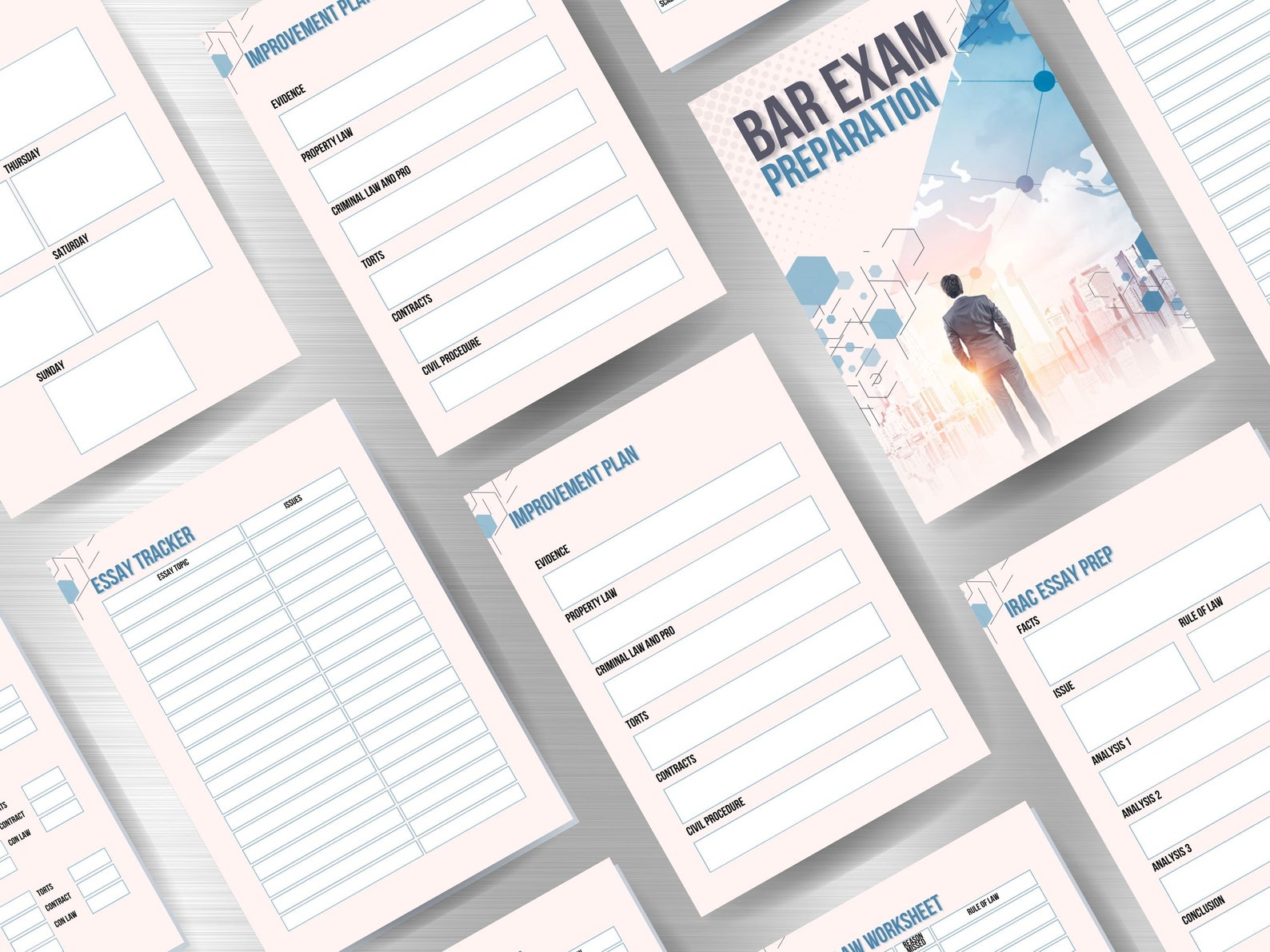 Bar Exam Prep & Study Planner | Bar Exam Study Aide | Exam Success ...