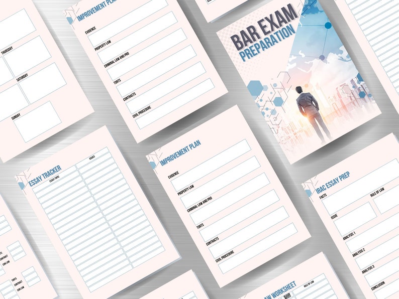 Bar Exam Prep & Study Planner | Bar Exam Study Aide | Exam Success ...