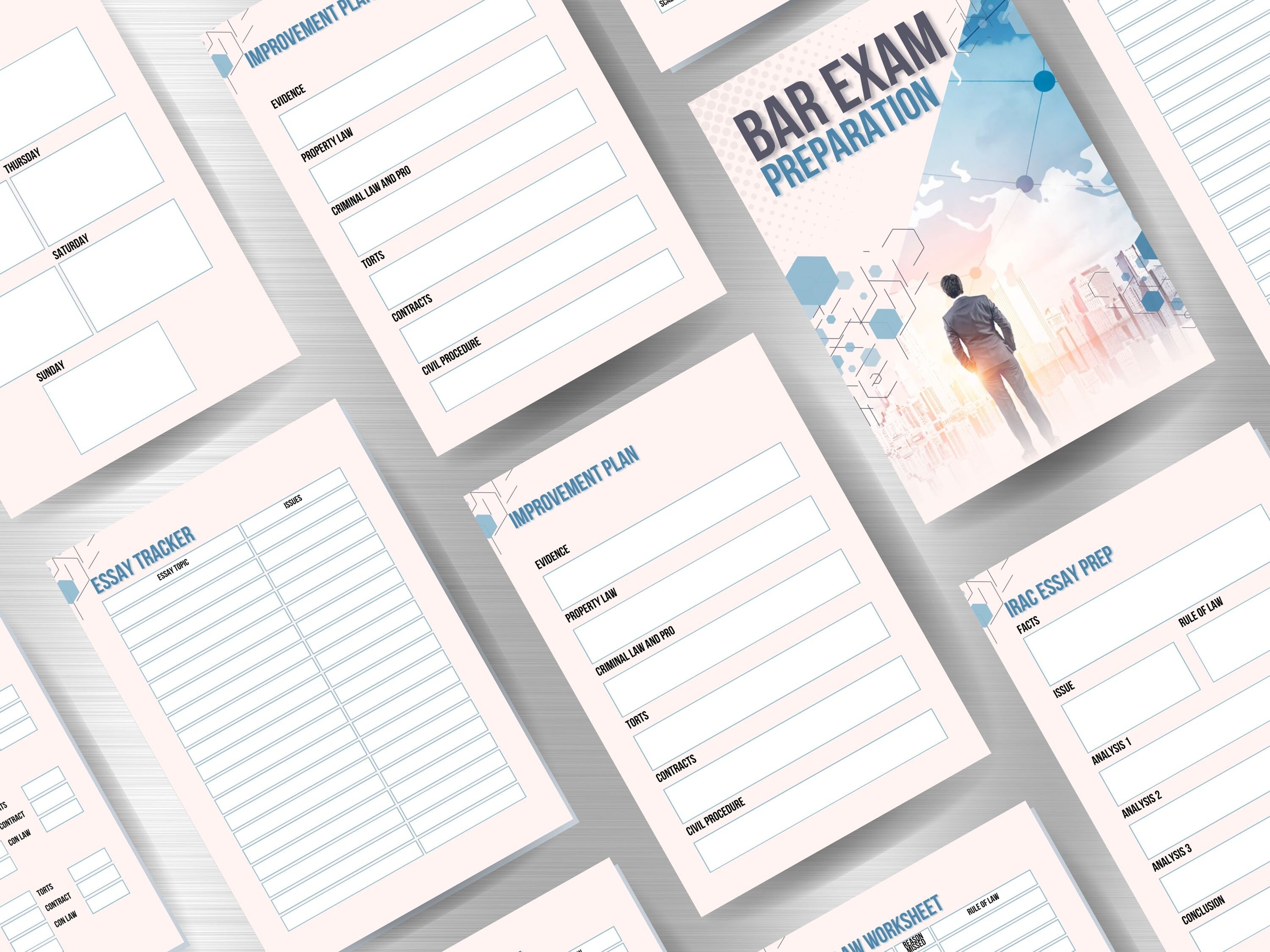 Bar Exam Prep & Study Planner | Bar Exam Study Aide | Exam Success ...