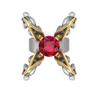 Tug of Fire Ring Unisex Fire Flame Ring Biker Ring Divine Fire Sign ...