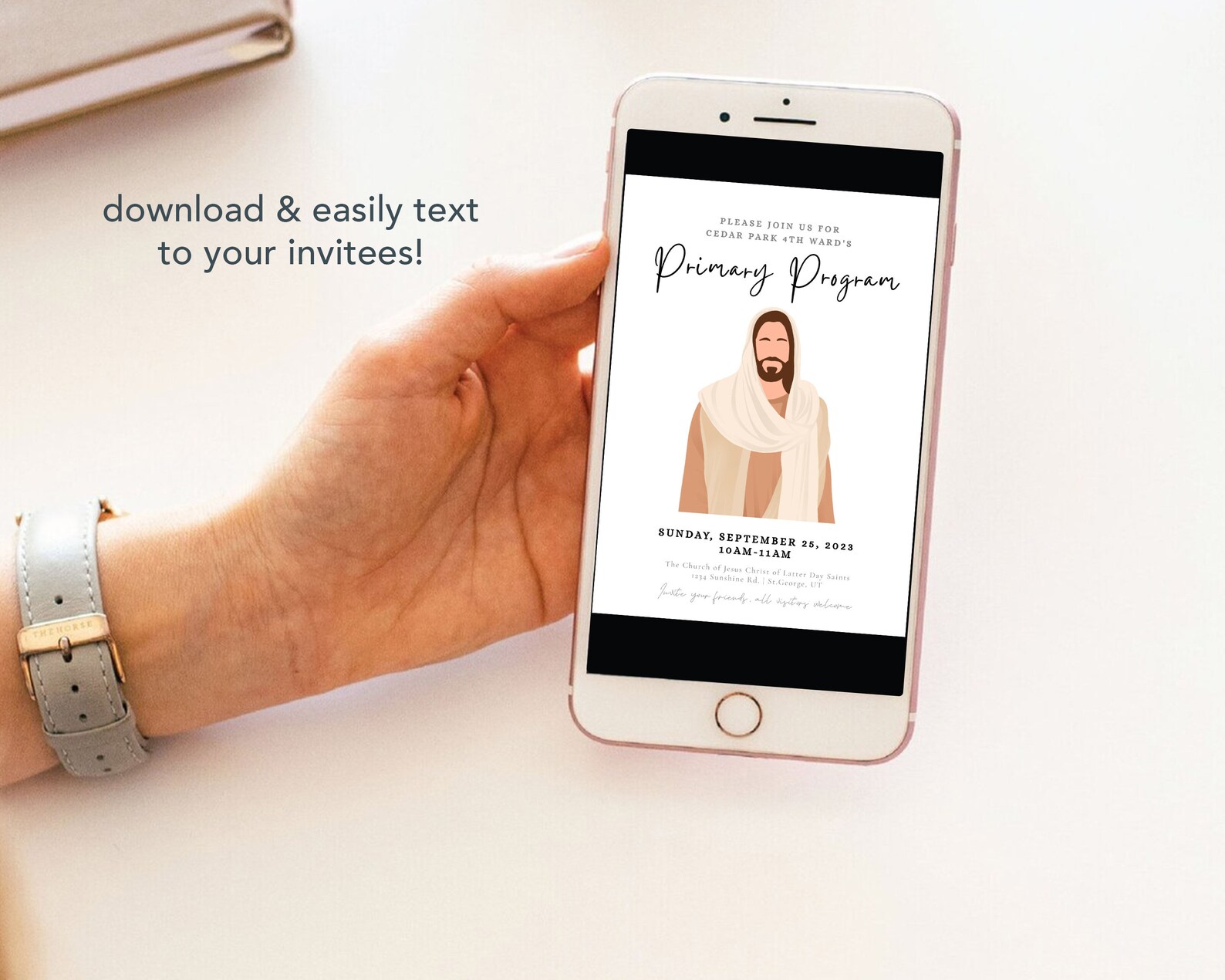 LDS Primary Program Invitation Bundle With Comment Card, Invite ...