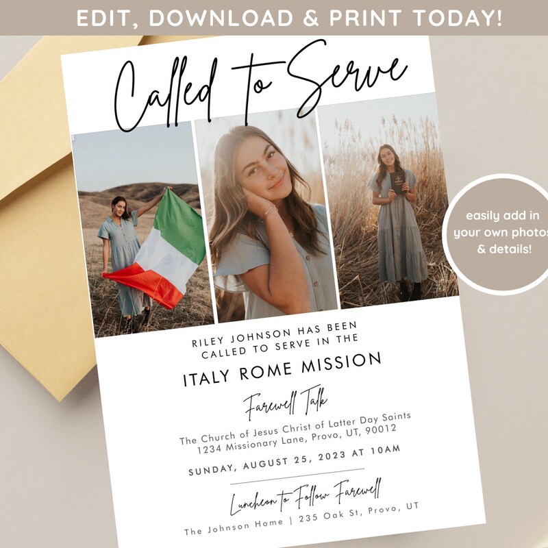 Farewell Invitations - Etsy