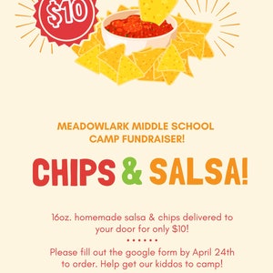 Chips and Salsa Fundraiser | Young Womens Young Mens Fundraiser Flyer ...