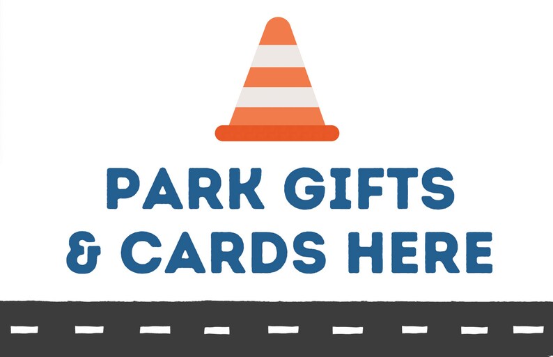 Car Birthday Party Sign Bundle | Honk Beep Vroom Race Car Birthday ...