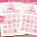Four-ever a Princess Birthday Invite Princess Party Girls Fourth ...