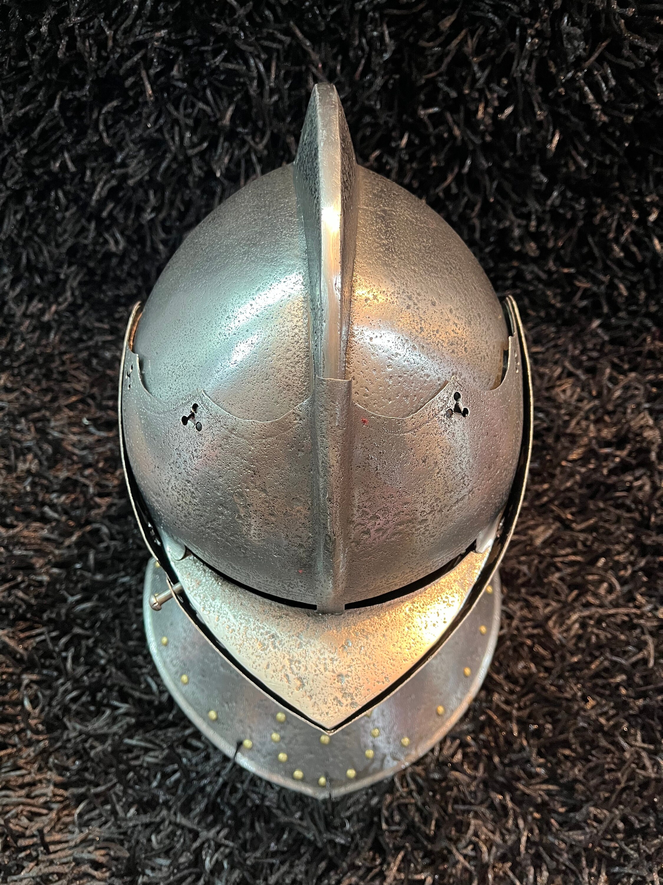 Medieval 18 Gauge Combat Closed Helmet Battlefield Tournament Helmet ...