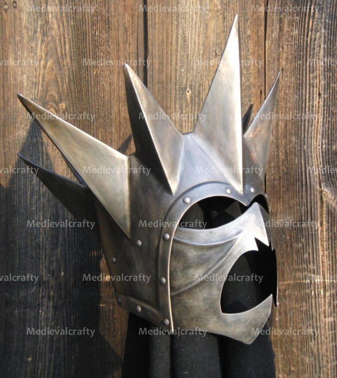18 Gauge Medieval Heavy Lotr Hobbit Helmet Medieval Fantasy Helmet ...