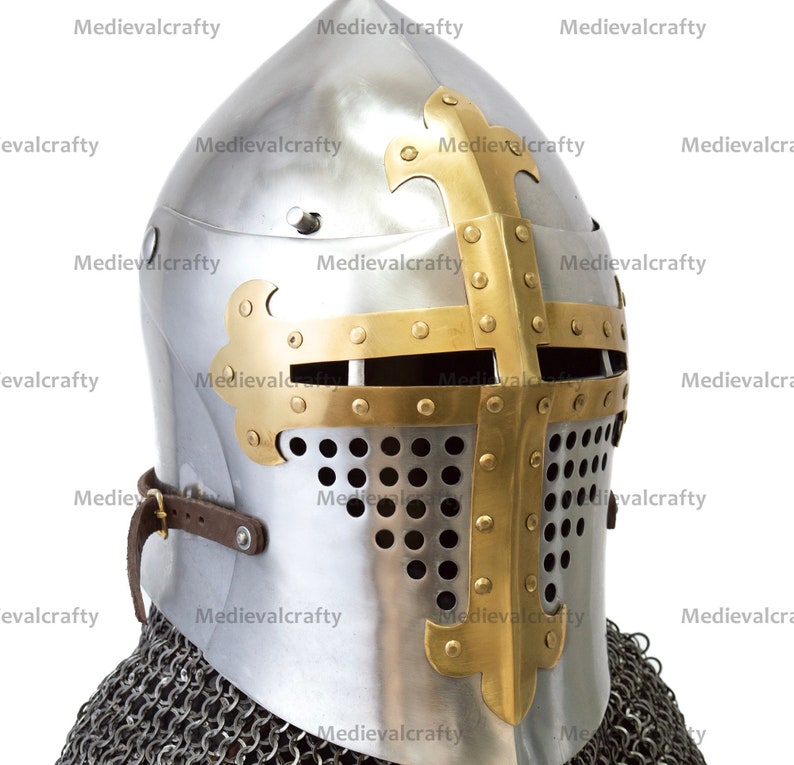 16 Gauge Medieval ROA Helmet Legacy Medieval Viking Helmet - Etsy