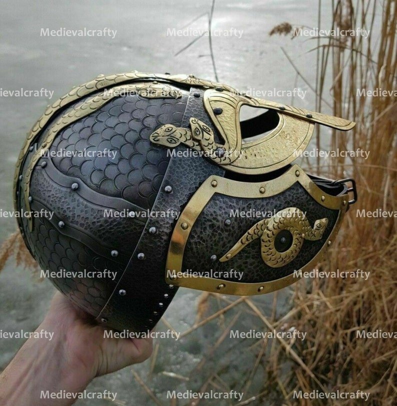 16 Gauge Medieval Snake Hardened Fences Wickes Helmet Medieval Viking ...