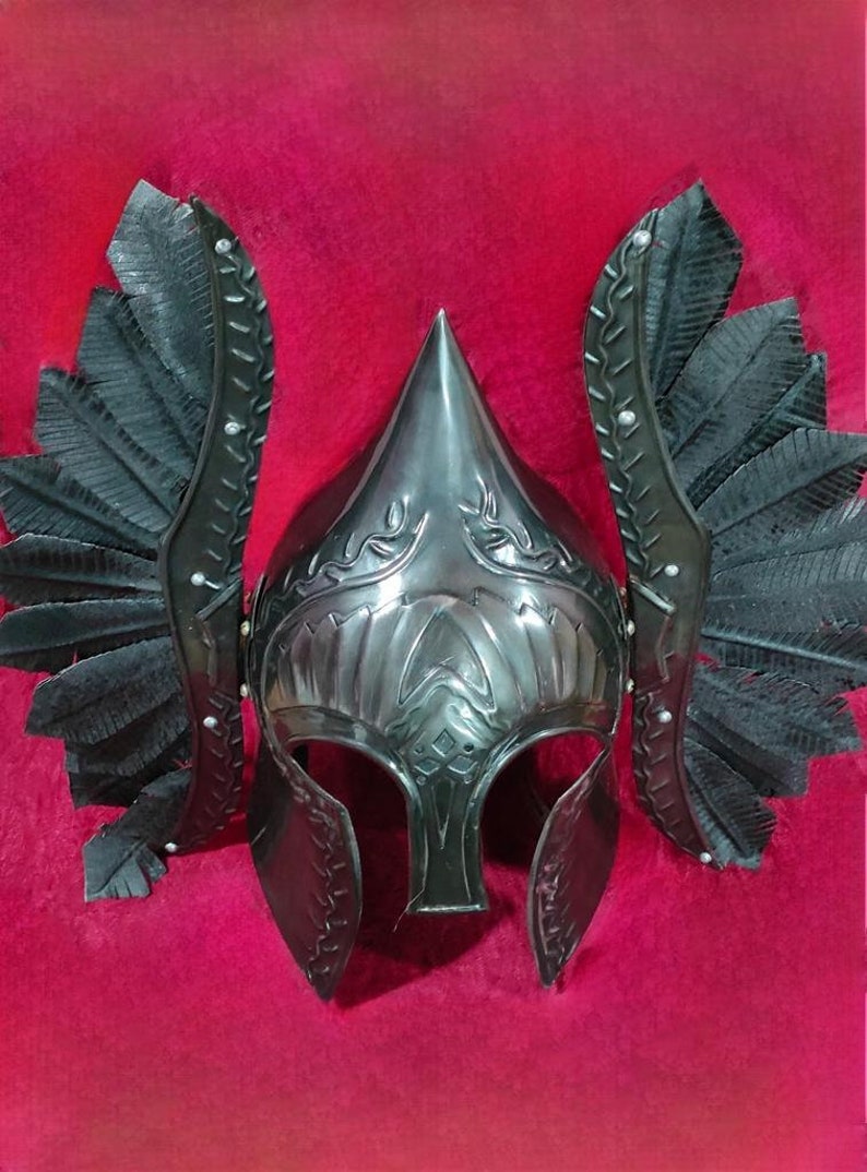 Medieval 18 Gauge Gondor Fountain Guard Helmet Medieval Lotr of the ...