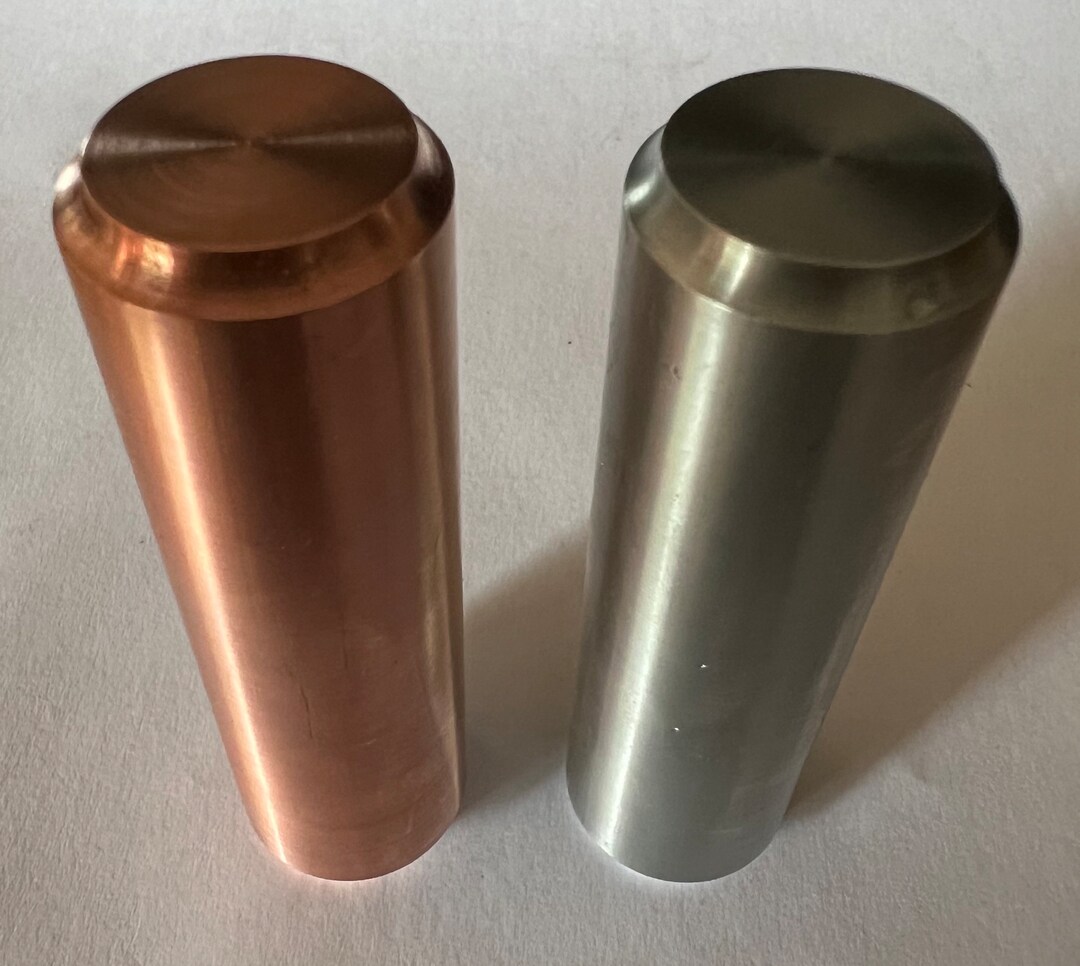 HOLLOW Healing Energy Rods pharoah/horus/maat. Copper and Zinc, Fill ...