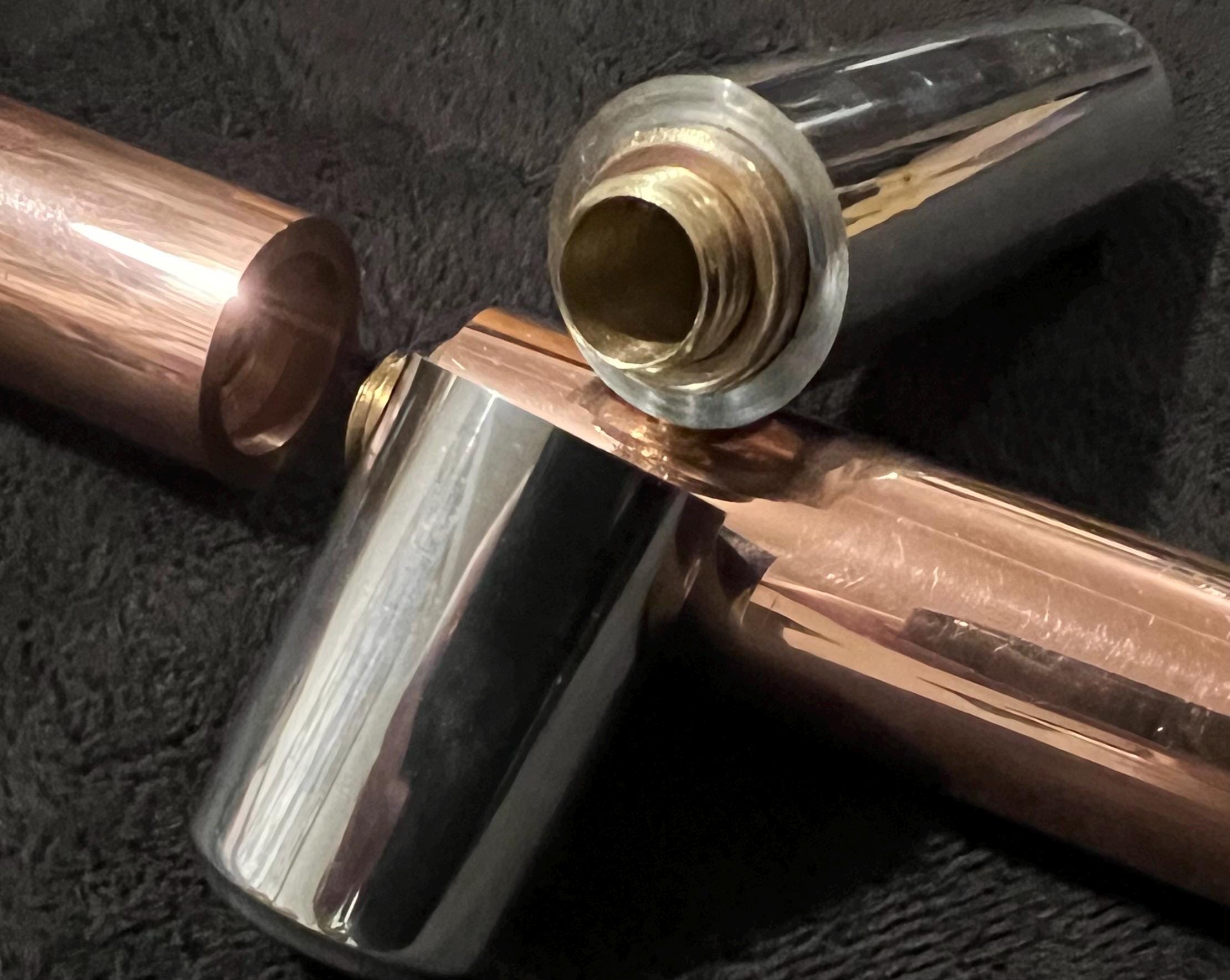 HOLLOW Healing Energy Rods (pharoah/horus/maat). Copper and Zinc, Fill ...