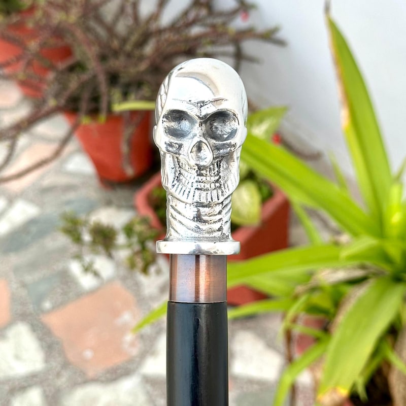 Skull Cane Handle - Etsy