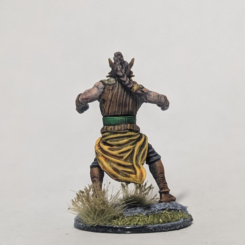 Elf Monk / Brawler / Assassin Mini for Dungeons & Dragons, Pathfinder ...