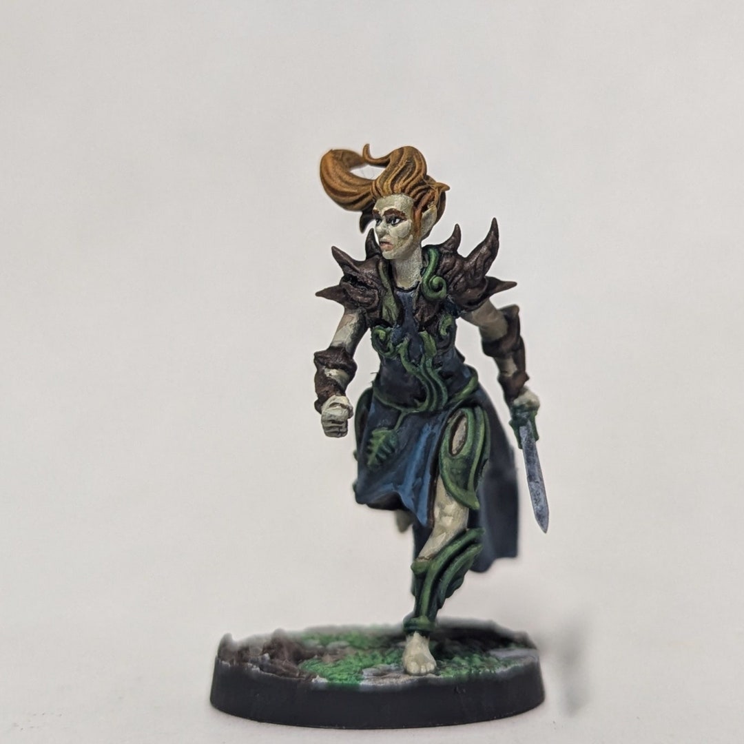 Elf Ranger / Rogue / Fighter Mini for Dungeons & Dragons, Pathfinder ...