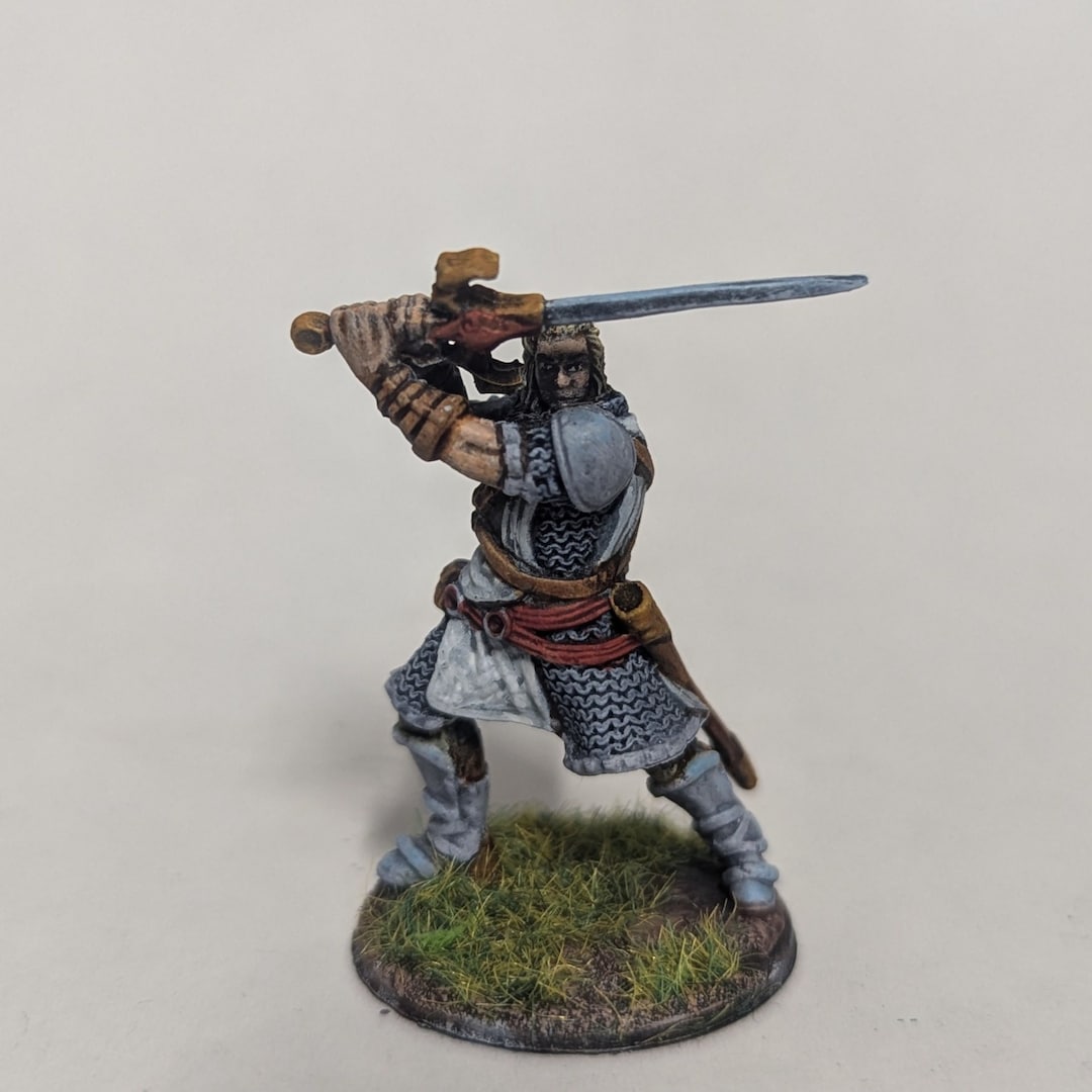 Human Fighter / Barbarian/ Soldier Mini for Dungeons & Dragons ...