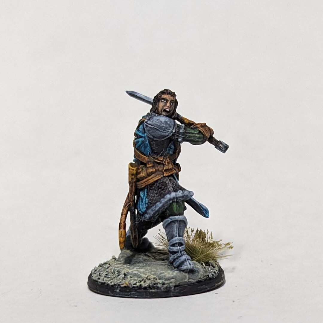Human Fighter / Ranger / Soldier Mini for Dungeons & Dragons ...