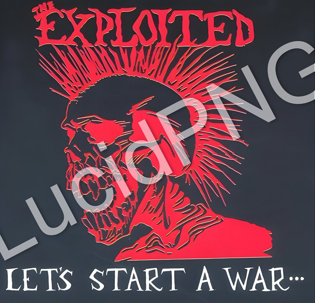 The Exploited PNG L the Exploited Band PNG L the Exploited - Etsy
