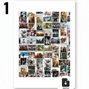 Photo Collage Multiple Photos, Custom Collage, Picture Personalized ...