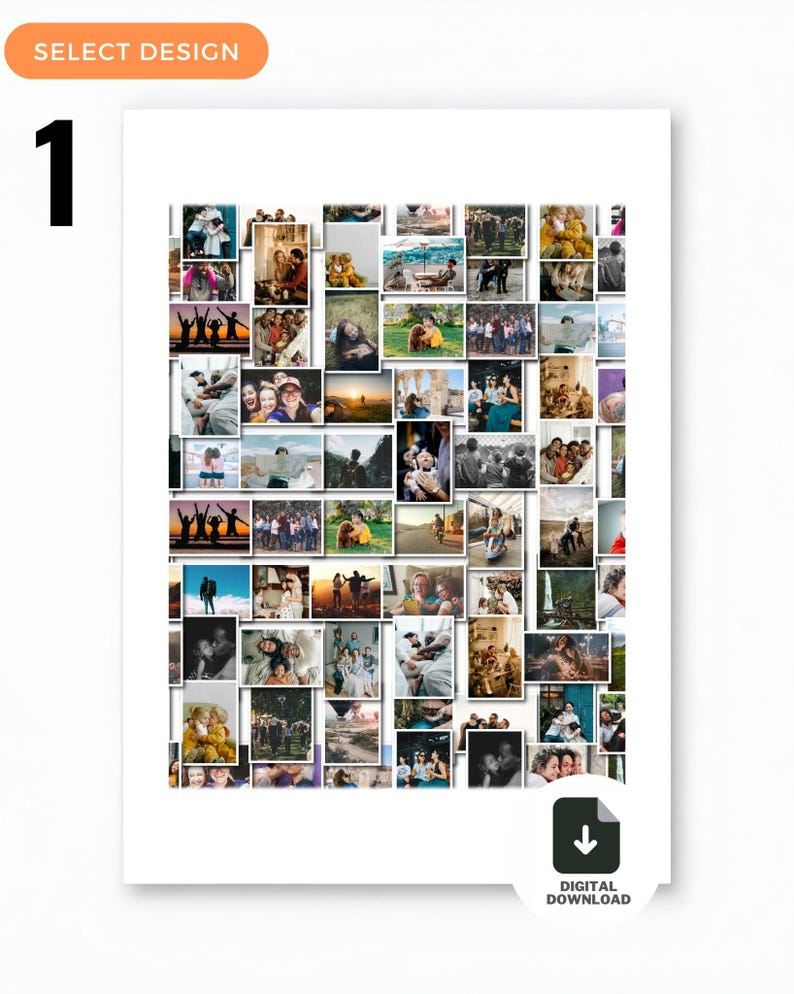 Photo Collage Multiple Photos, Custom Collage, Picture Personalized ...